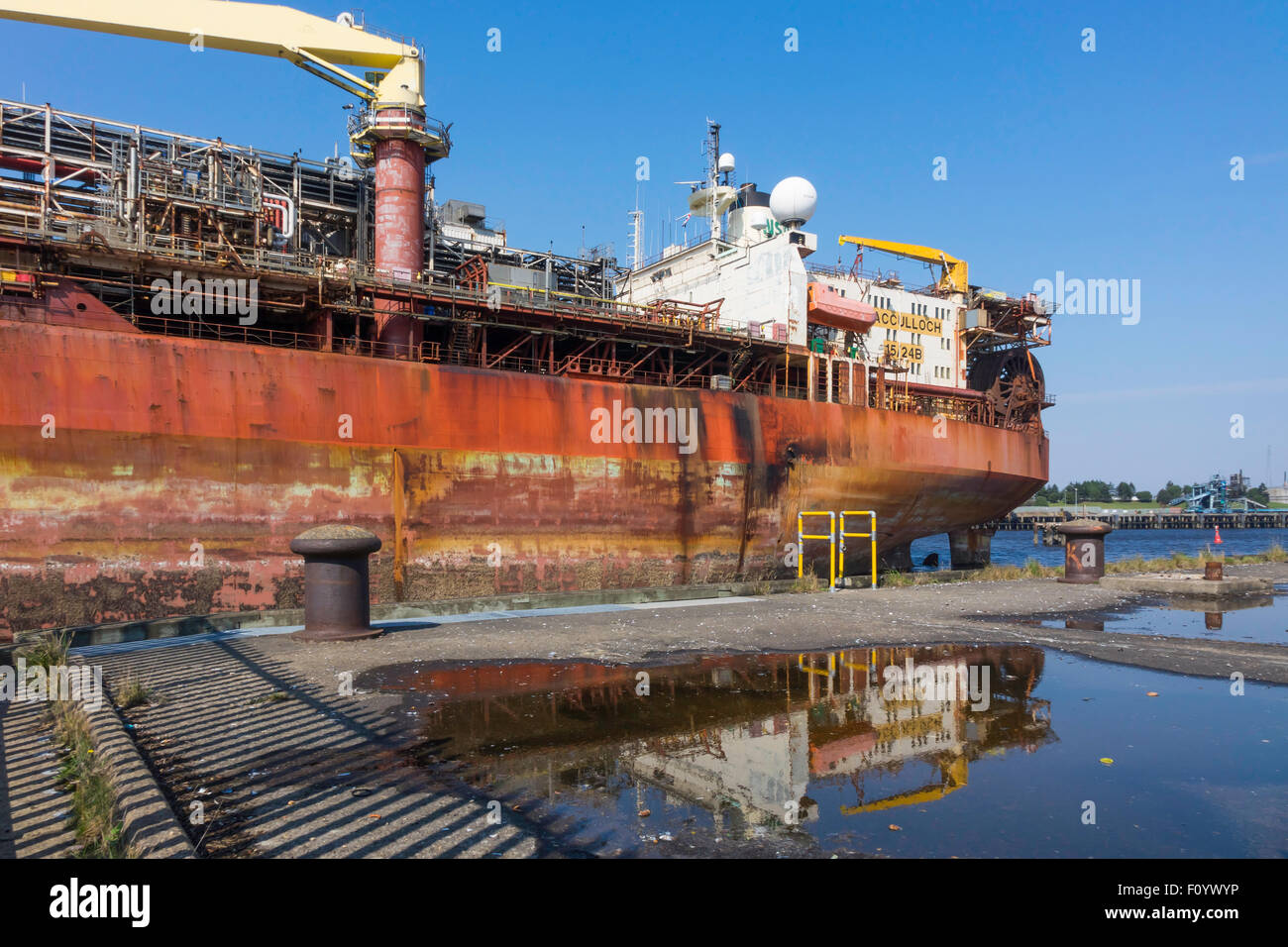 North Sea Producer offshore oil production system used in the ...