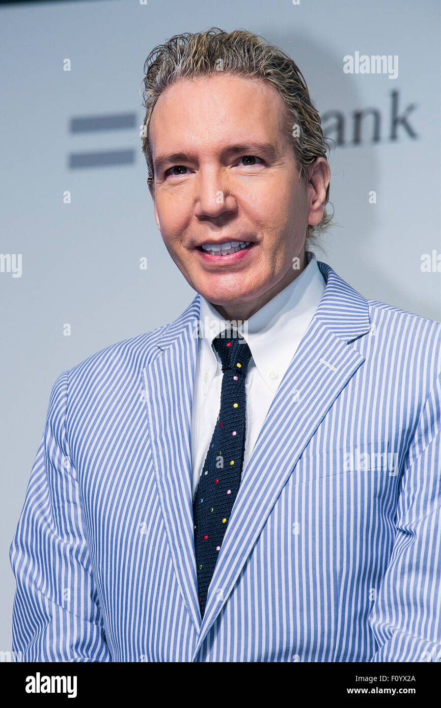 American TV producer Dave Spector attends a media event to announce a business alliance for the ...