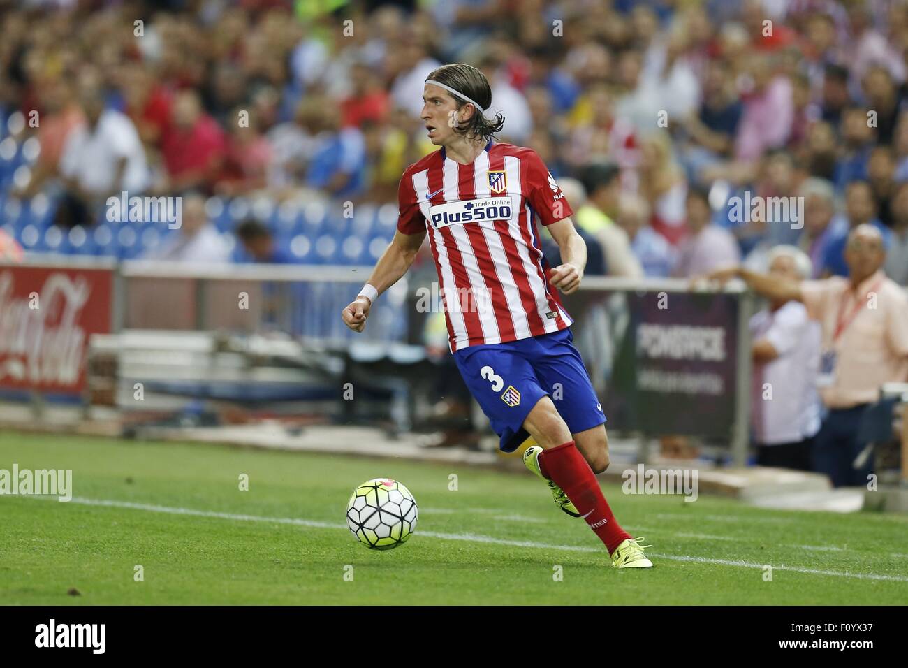 Madrid, Spain. 22nd Aug, 2015. Filipe Luis (Atletico) Football/Soccer ...