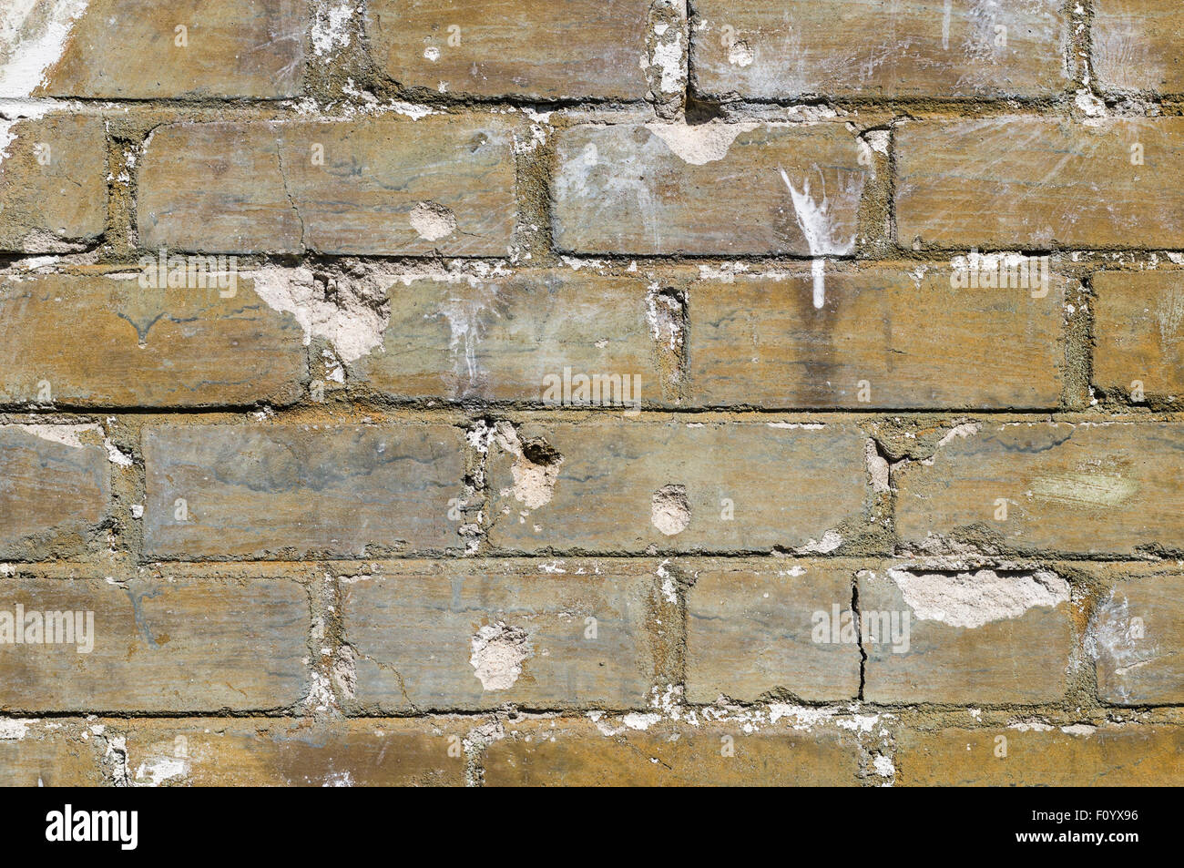 Dirty brick wall background hi-res stock photography and images - Alamy