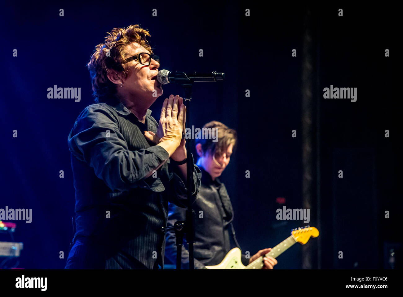 Royal Oak, Michigan, USA. 22nd Aug, 2015. RICHARD BUTLER of PSYCHEDELIC ...