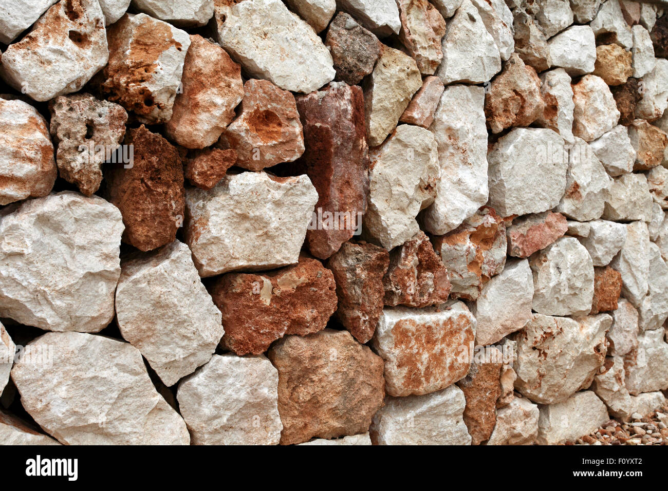 Traditional dry stone wall Stock Photo - Alamy