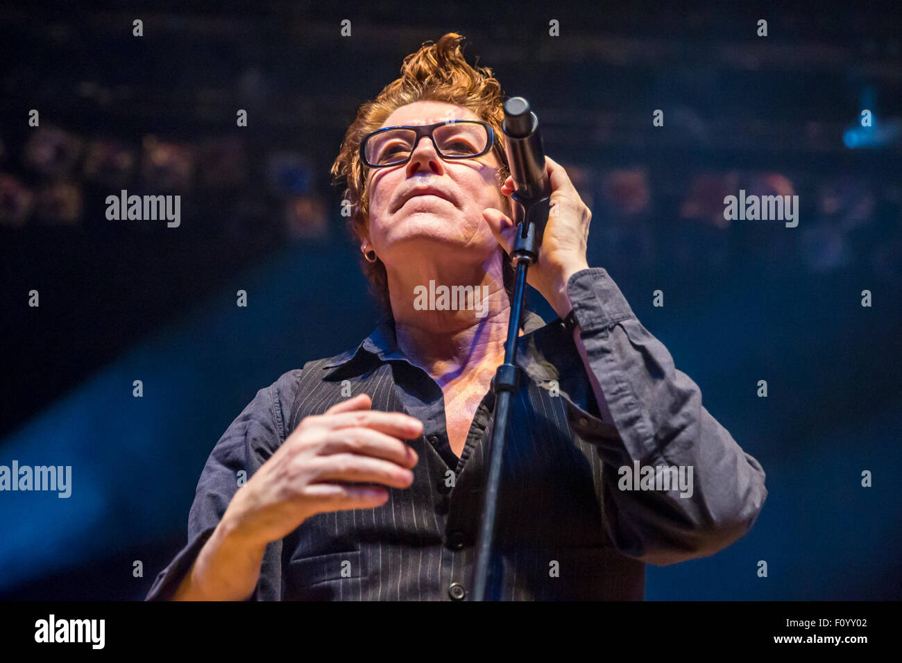 Royal Oak, Michigan, USA. 22nd Aug, 2015. RICHARD BUTLER of PSYCHEDELIC ...