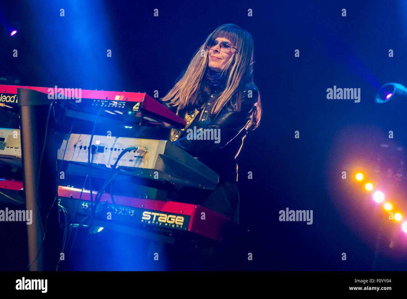 Royal Oak, Michigan, USA. 22nd Aug, 2015. AMANDA KRAMER of PSYCHEDELIC ...