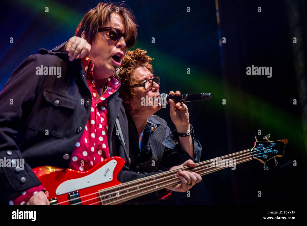 Royal Oak, Michigan, USA. 22nd Aug, 2015. TIM BUTLER and RICHARD BUTLER ...