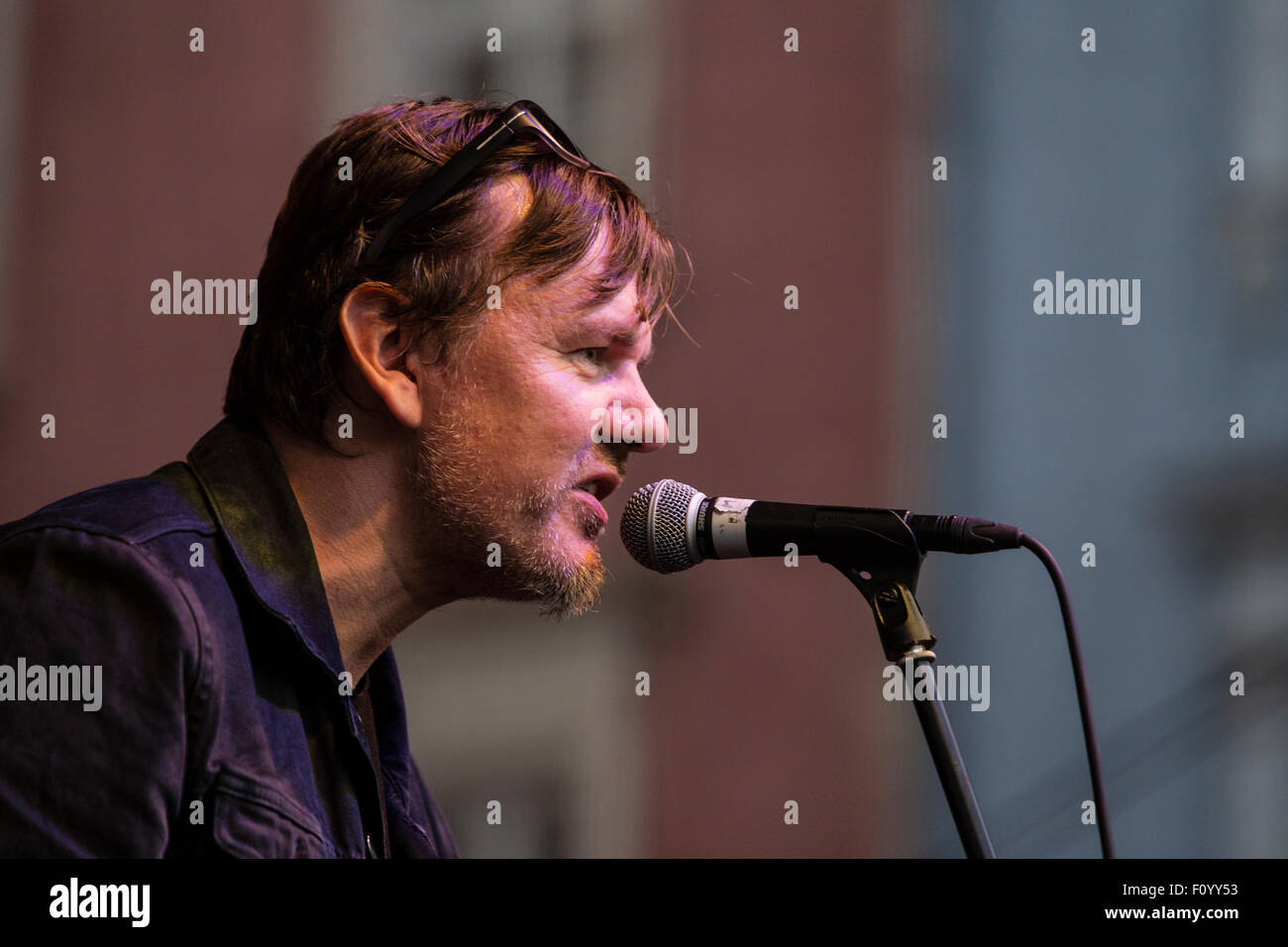 Michal Hruza, singer, musician Stock Photo - Alamy