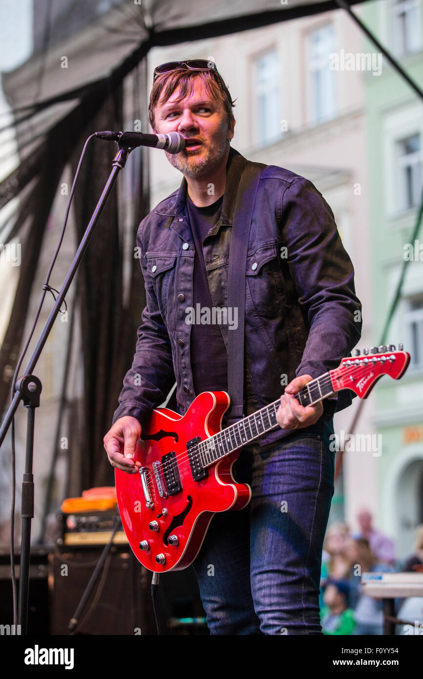 Michal Hruza, singer, musician Stock Photo - Alamy