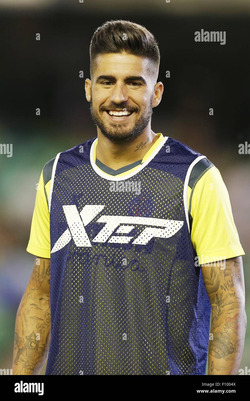 Sevilla, Spain. 23rd Aug, 2015. Samu Garcia (Villarreal) Football ...
