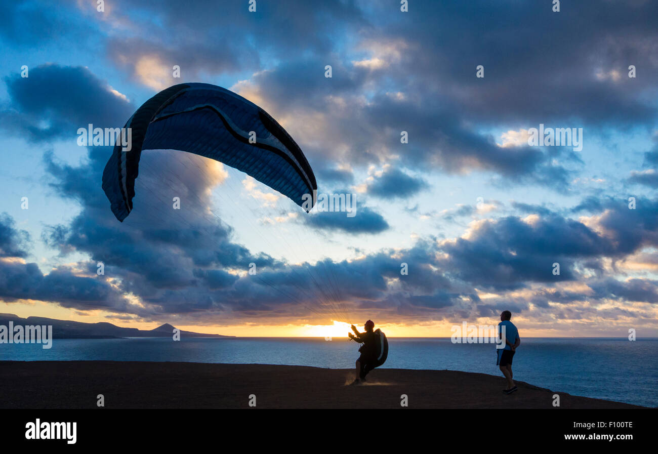 Paragliding launch point hi-res stock photography and images - Alamy