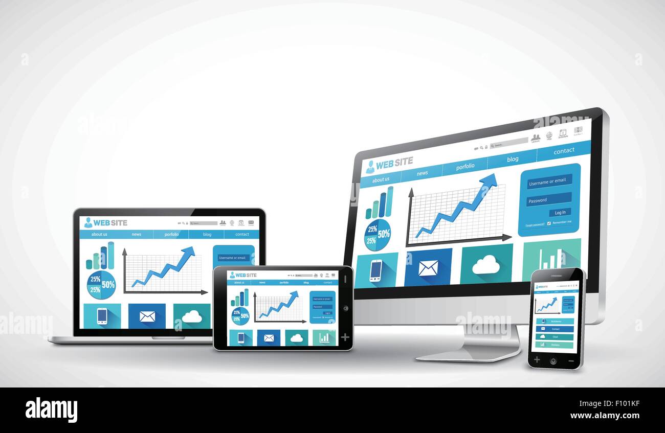 Responsive Stock Vector Images - Alamy