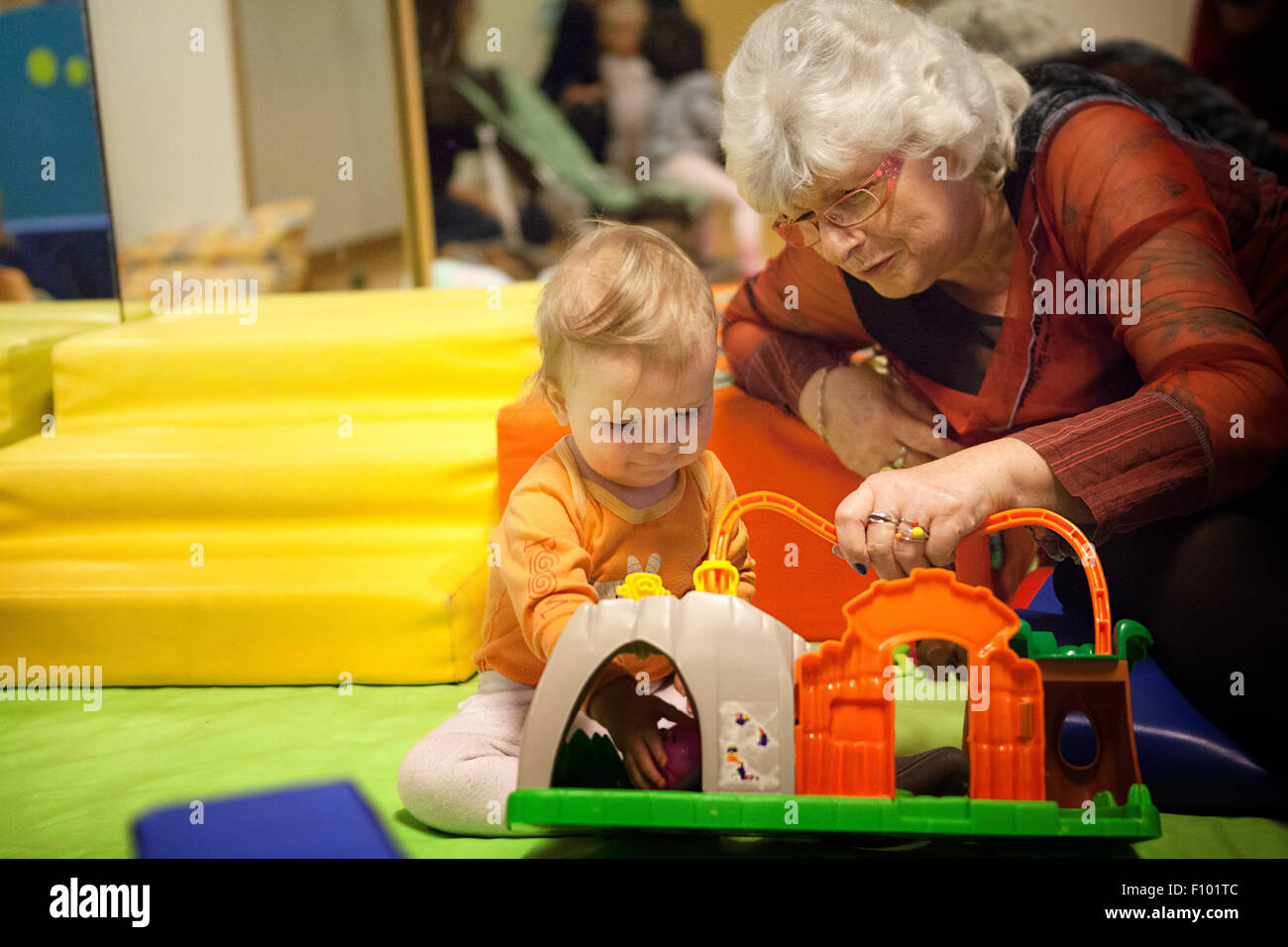 Intergenerational play hi-res stock photography and images - Alamy