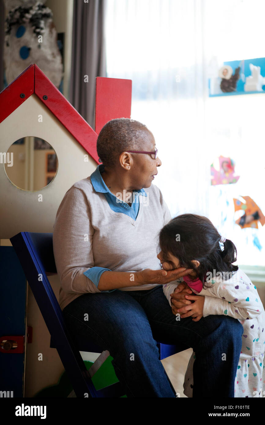 Intergenerational day care hi-res stock photography and images - Alamy