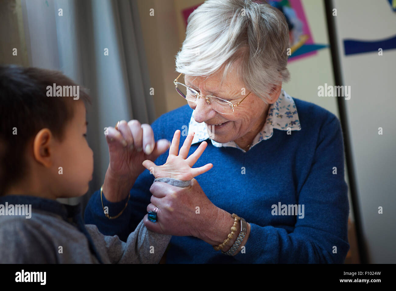Intergenerational fun hi-res stock photography and images - Alamy