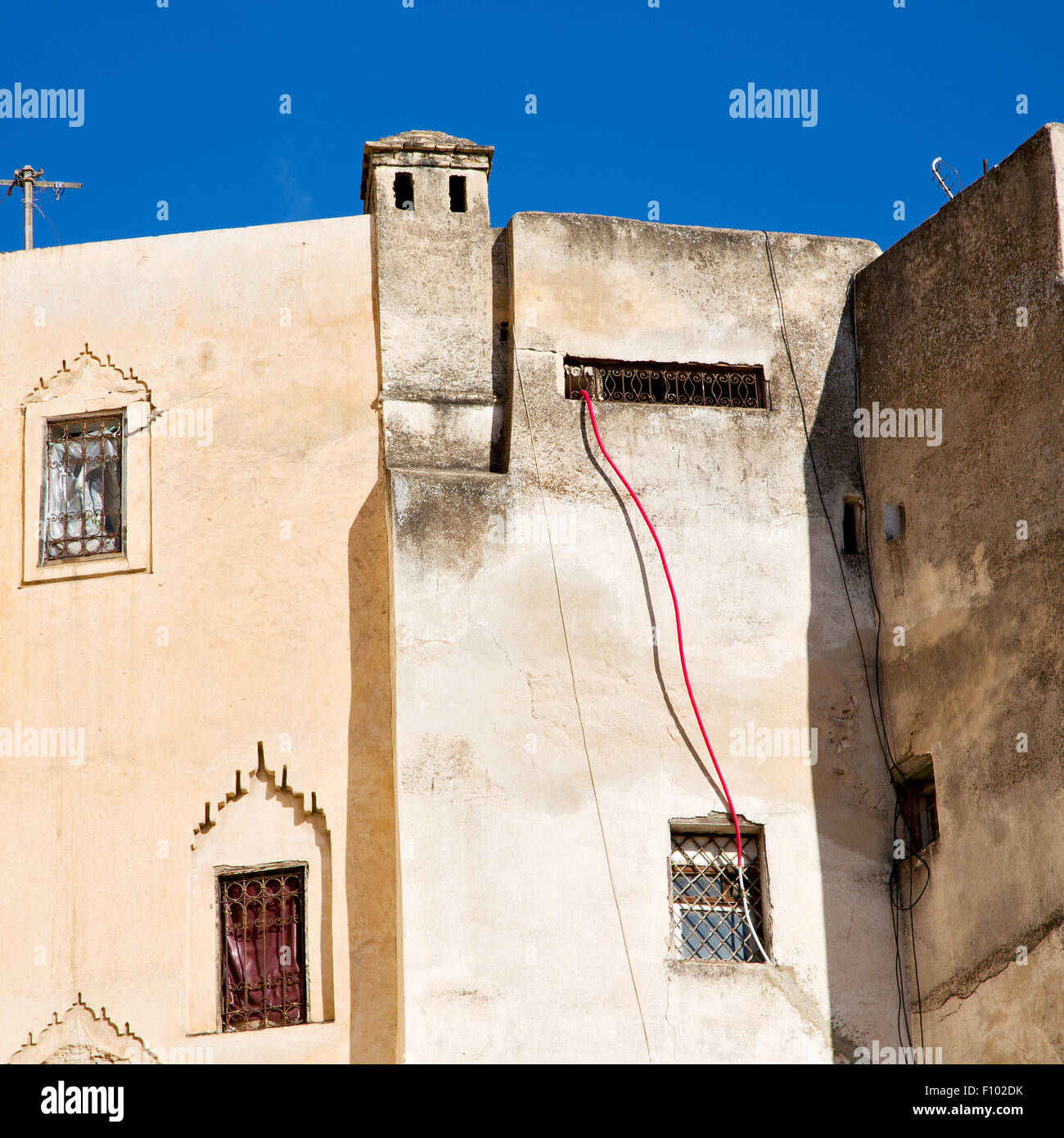 morocco land construction and history in the sky Stock Photo - Alamy