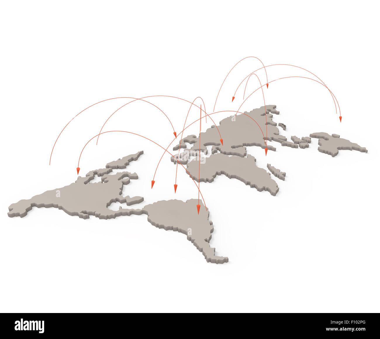 Human map hi-res stock photography and images - Alamy