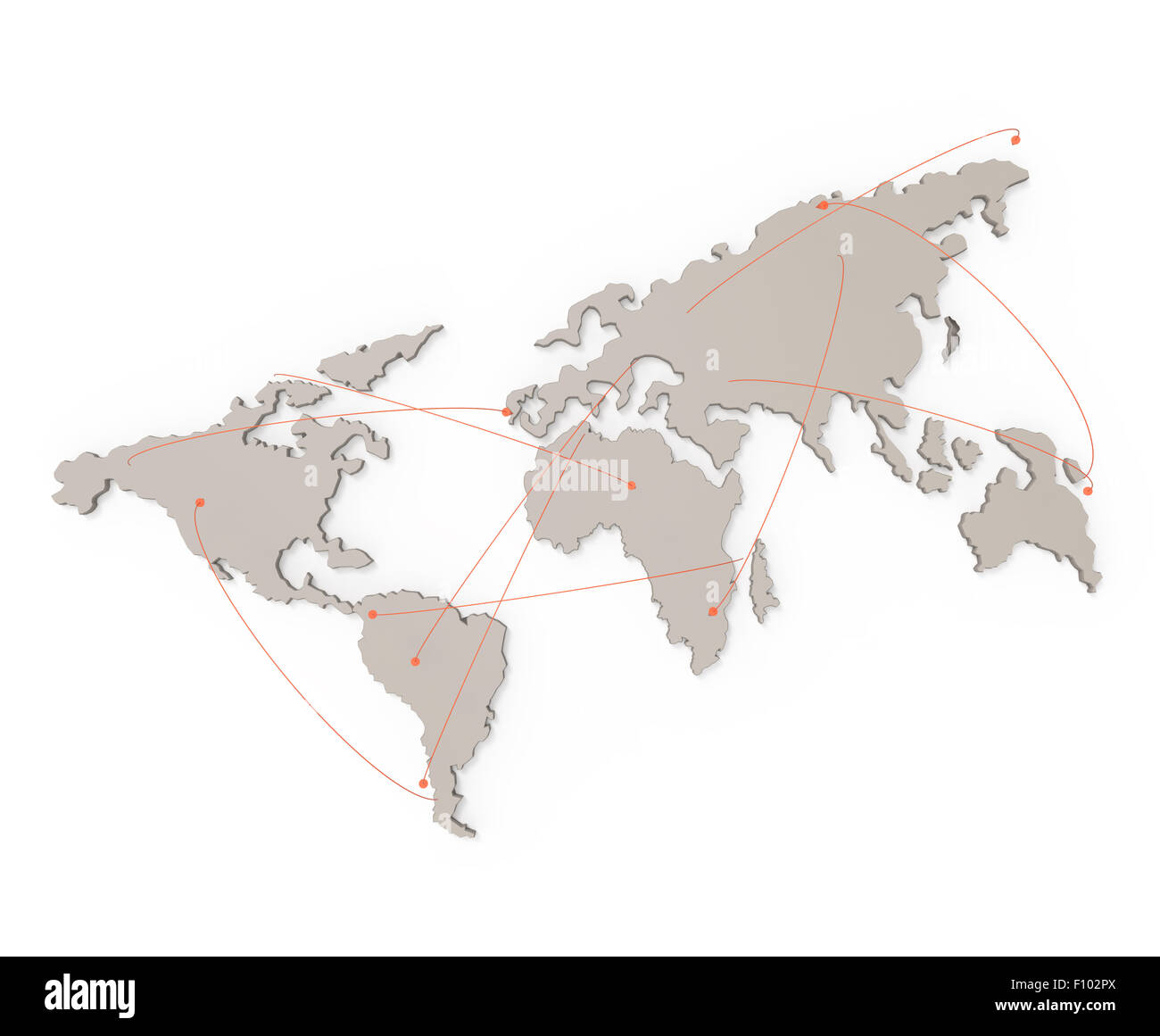 Social map hi-res stock photography and images - Alamy