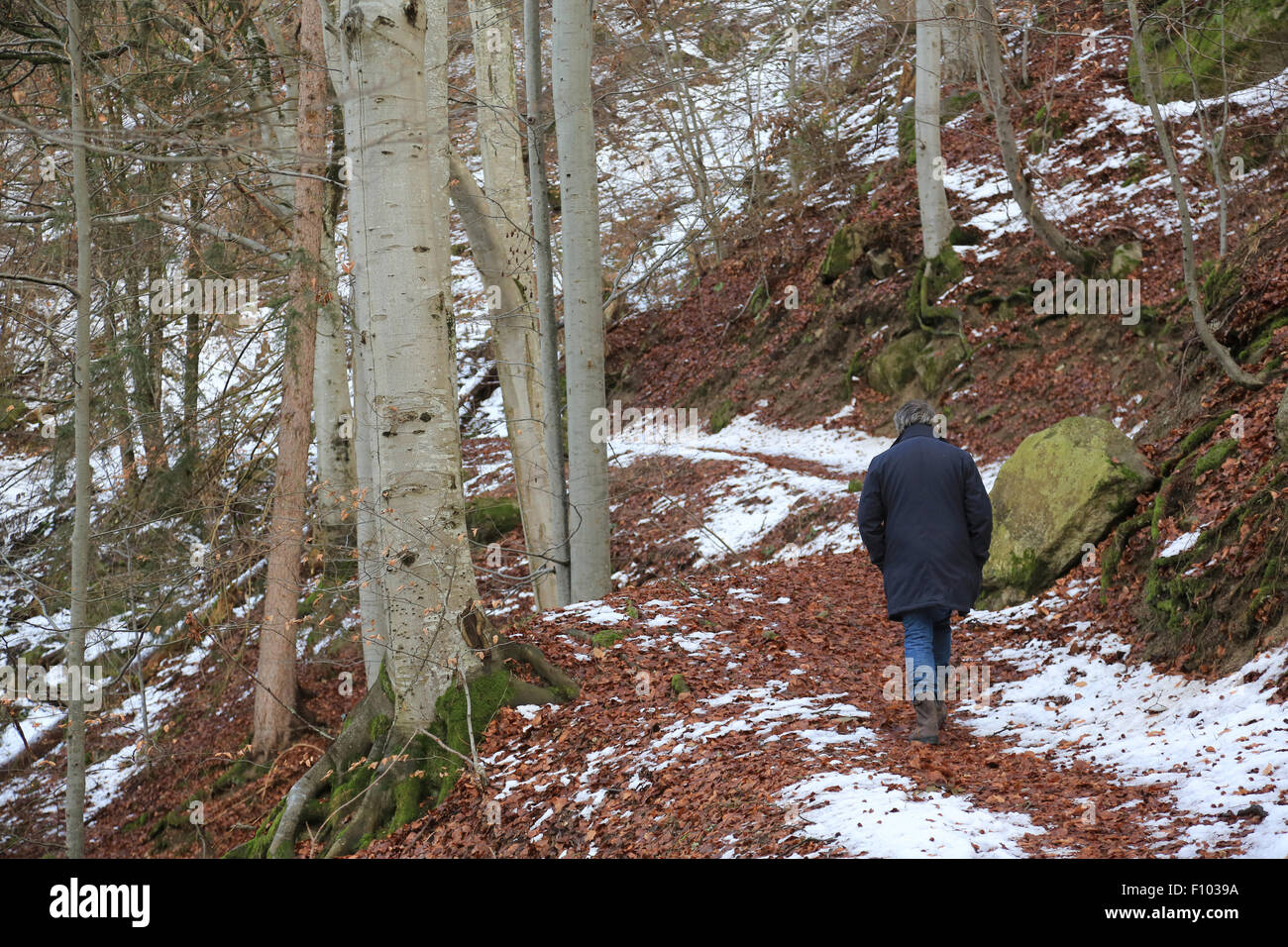 Walking paths alone hi-res stock photography and images - Alamy