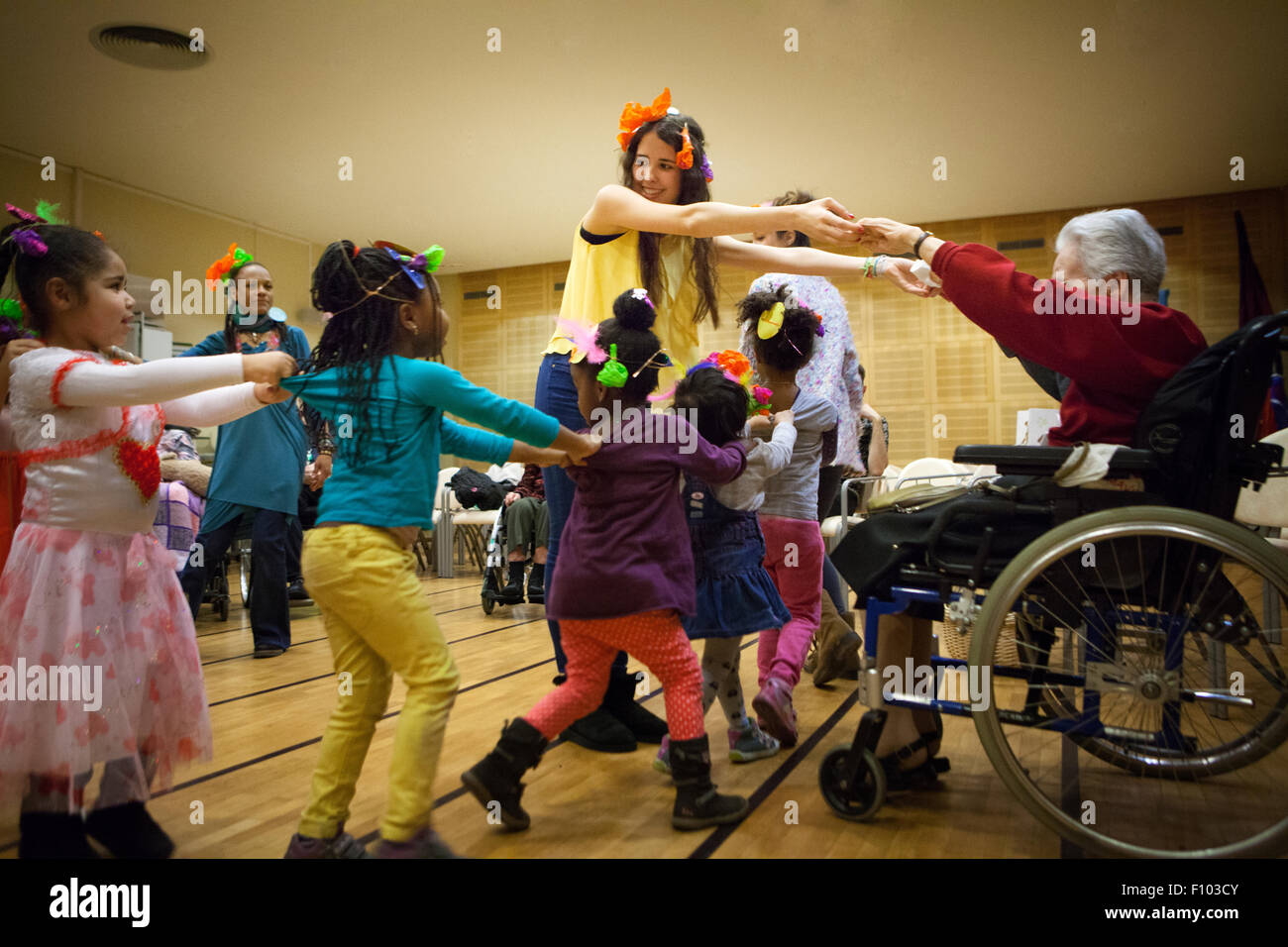 Intergenerational Group Activities High Resolution Stock Photography ...