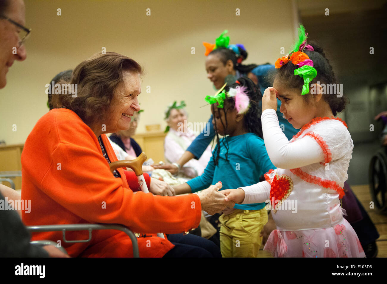 Intergenerational group discussion hi-res stock photography and images ...