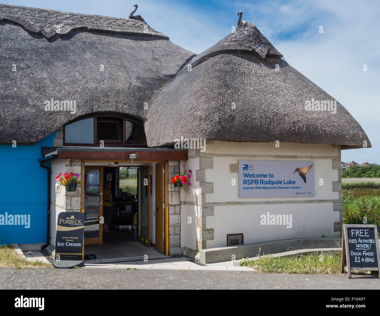 RSPB Information Centre at Radipole Lake Nature Reserve, Weymouth ...