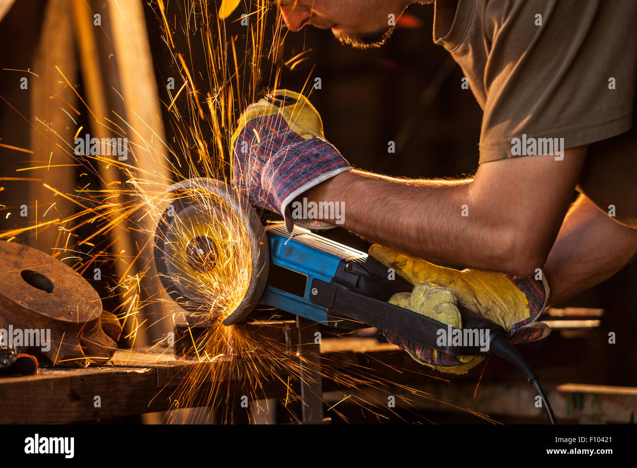 Grind iron hi-res stock photography and images - Alamy