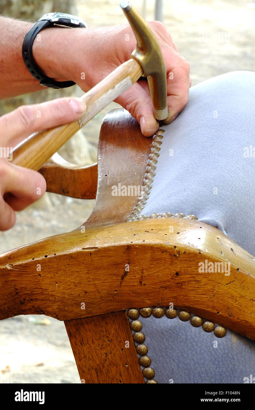 Upholsterer hi-res stock photography and images - Alamy