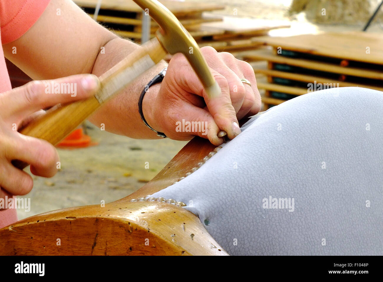 Upholsterer hi-res stock photography and images - Alamy
