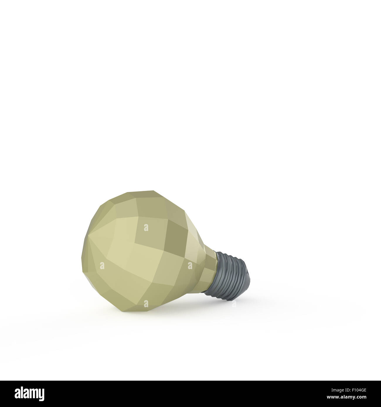3d illustration light bulb template hi-res stock photography and images ...
