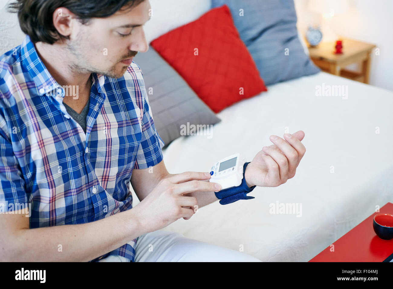 BLOOD PRESSURE, MAN Stock Photo - Alamy