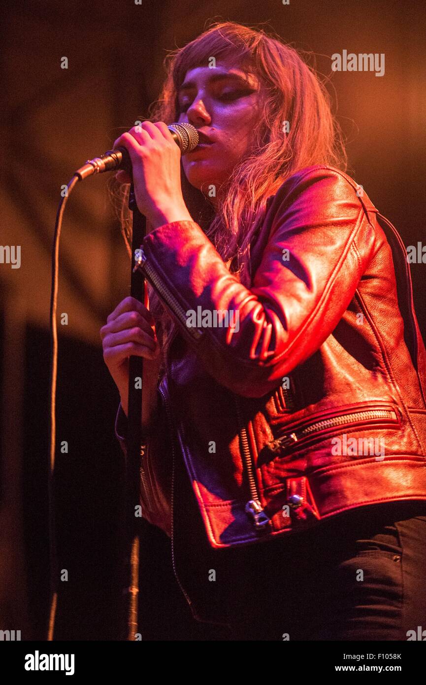 Wantagh, NY, USA. 23rd Aug, 2015. Ryn Weaver on stage for Billboard Hot ...