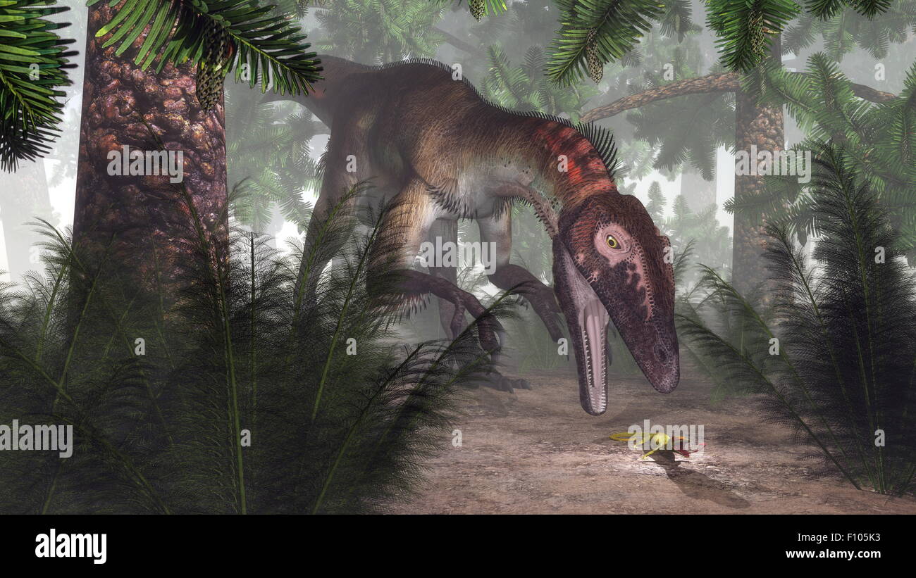 Running utahraptor hi-res stock photography and images - Alamy