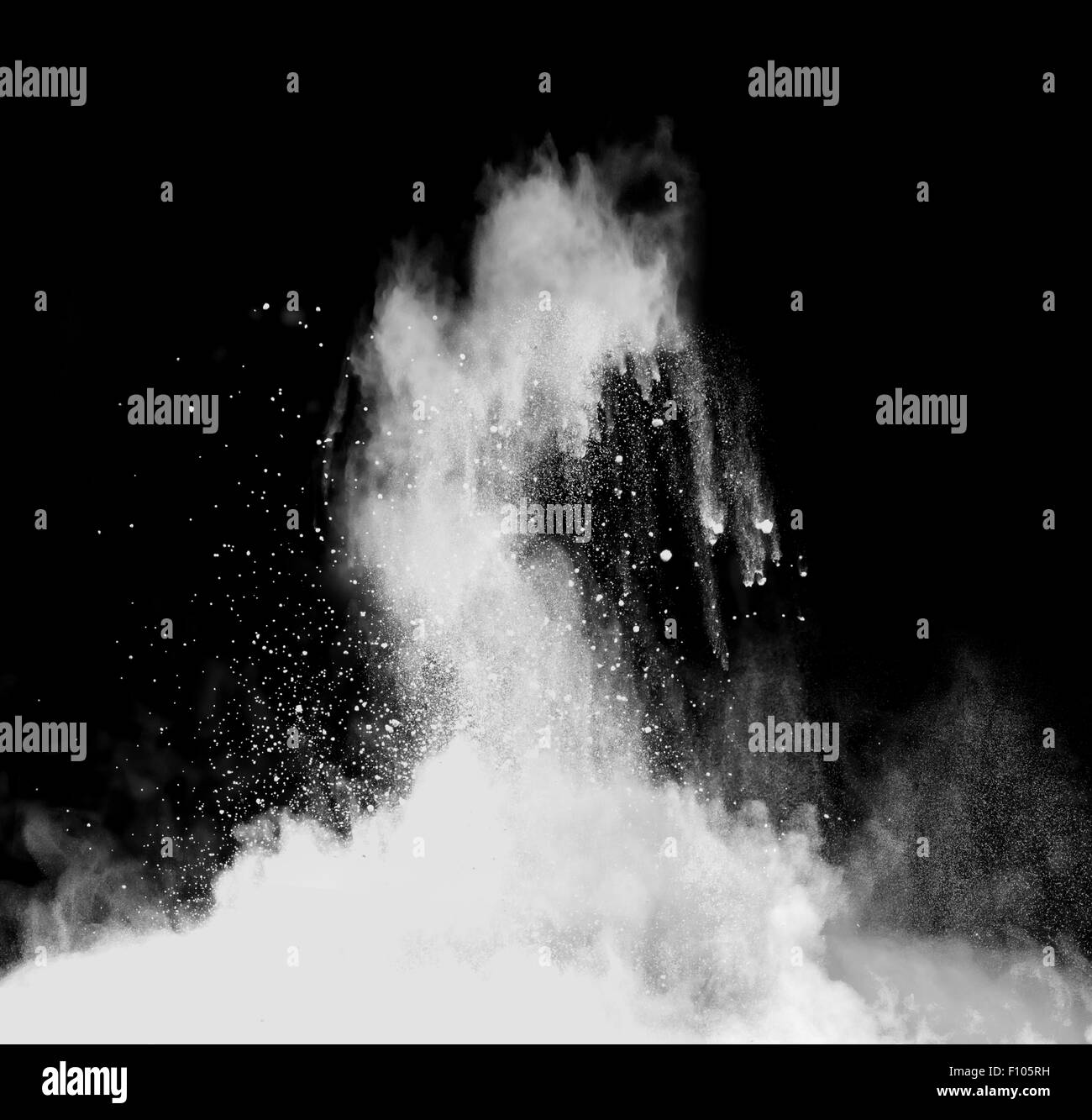 Spray white powder hi-res stock photography and images - Alamy