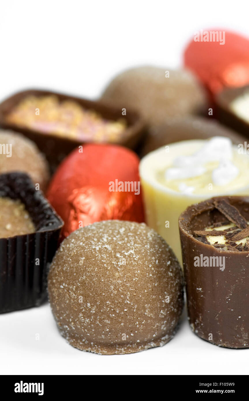 Chocolates Assortment High Resolution Stock Photography and Images - Alamy