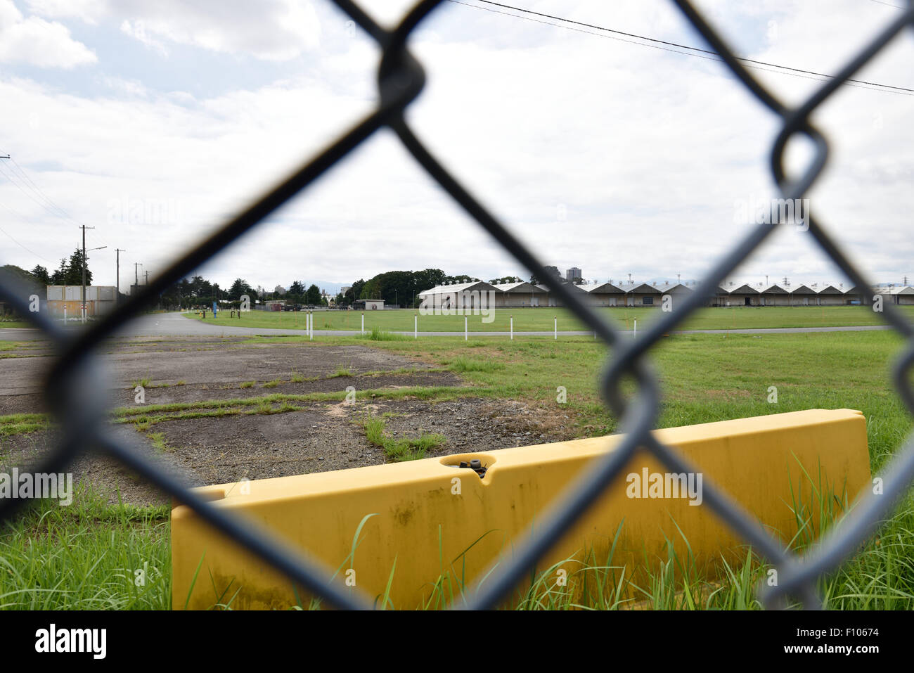 Sagamihara, Japan. 24th Aug, 2015. U.S. Army Sagami General Depot is ...