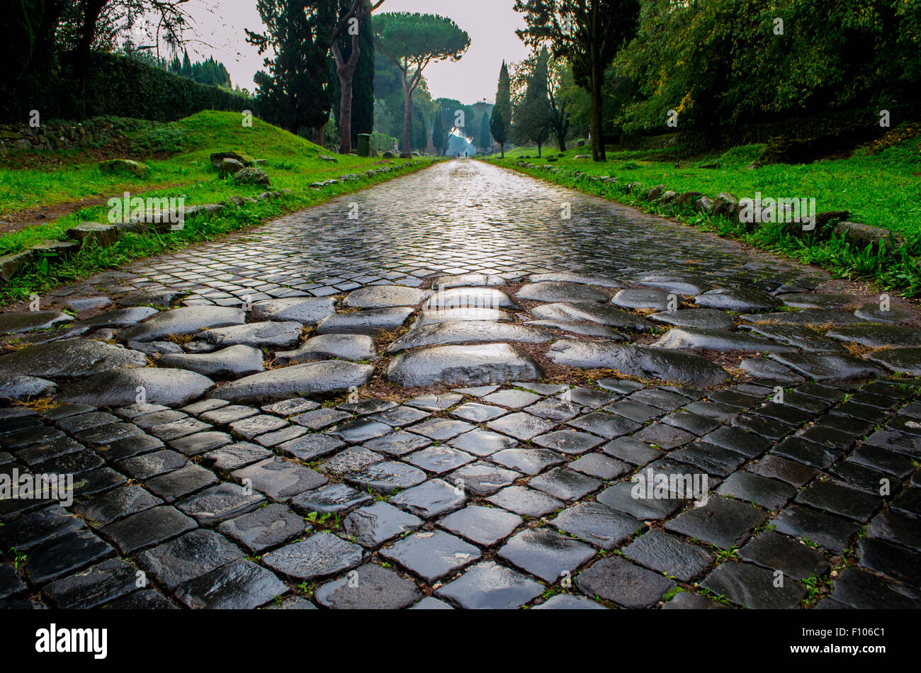 Appian way hi-res stock photography and images - Alamy
