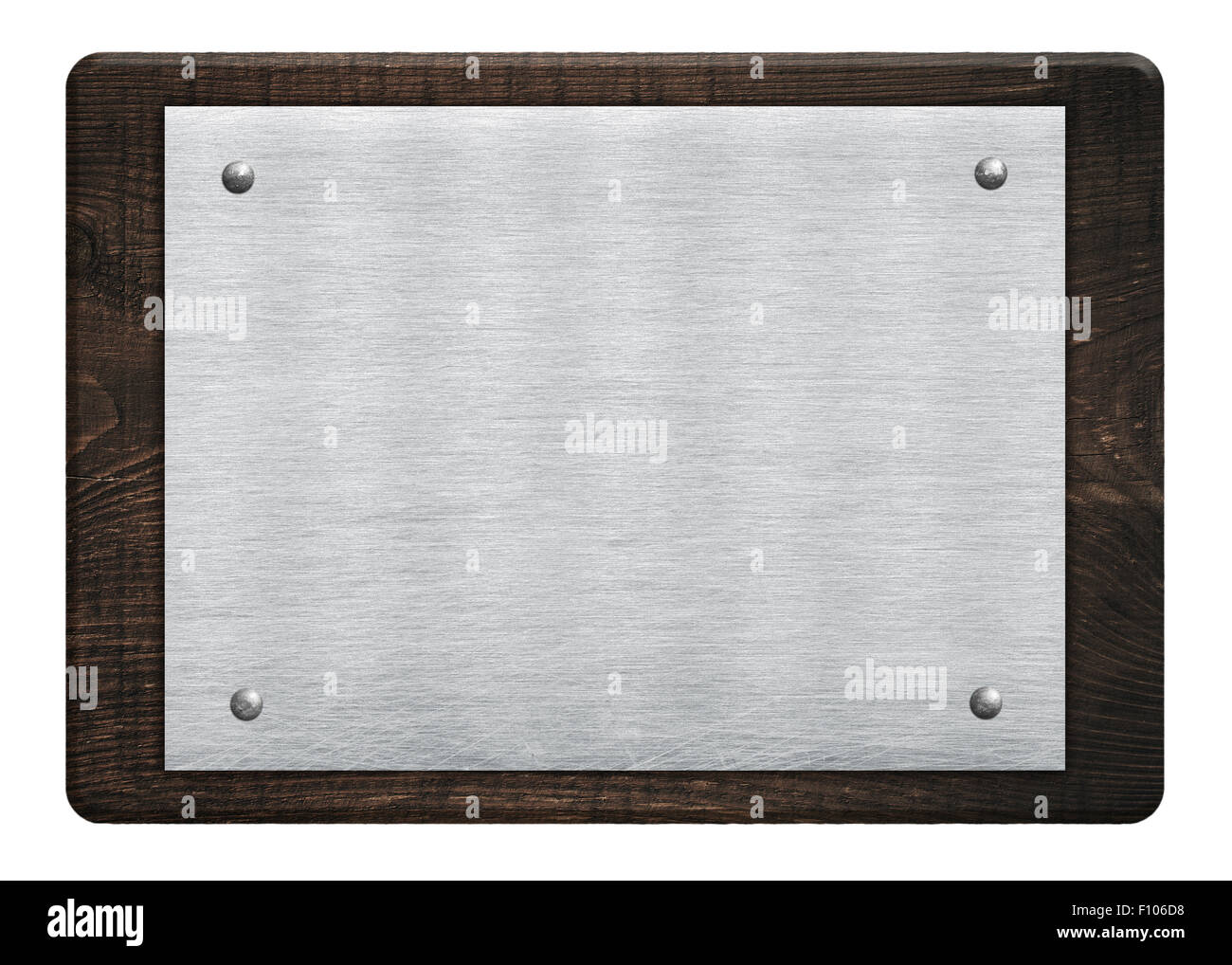 Nameplate on wall Cut Out Stock Images & Pictures - Alamy