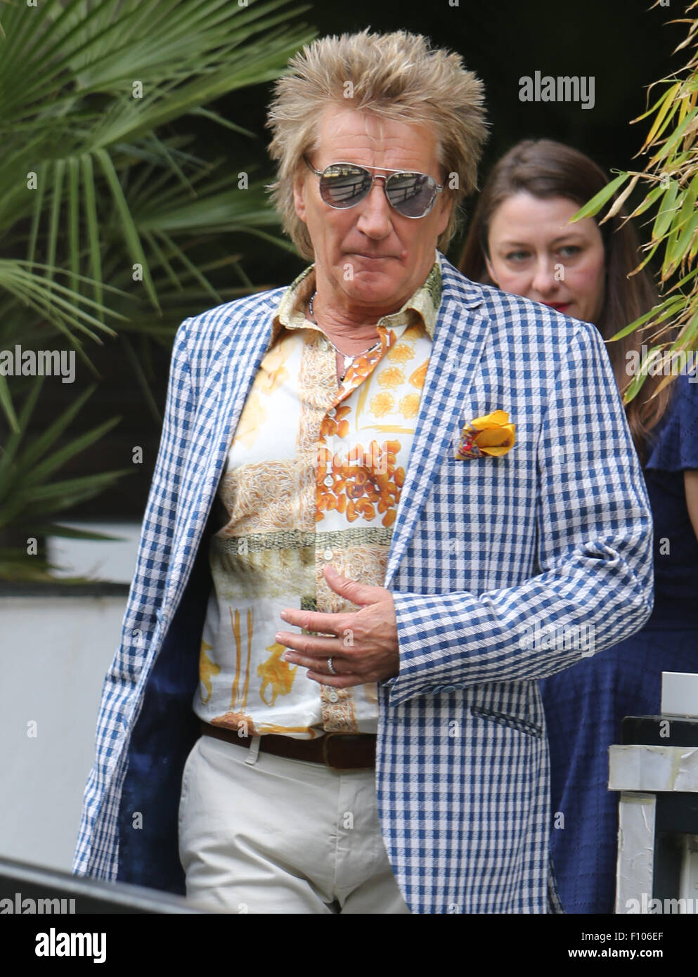 Rod Stewart outside ITV Studios today Featuring: Rod Stewart Where ...