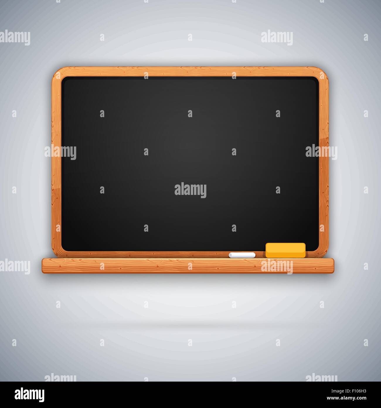 Blackboard sponge Stock Vector Images - Alamy