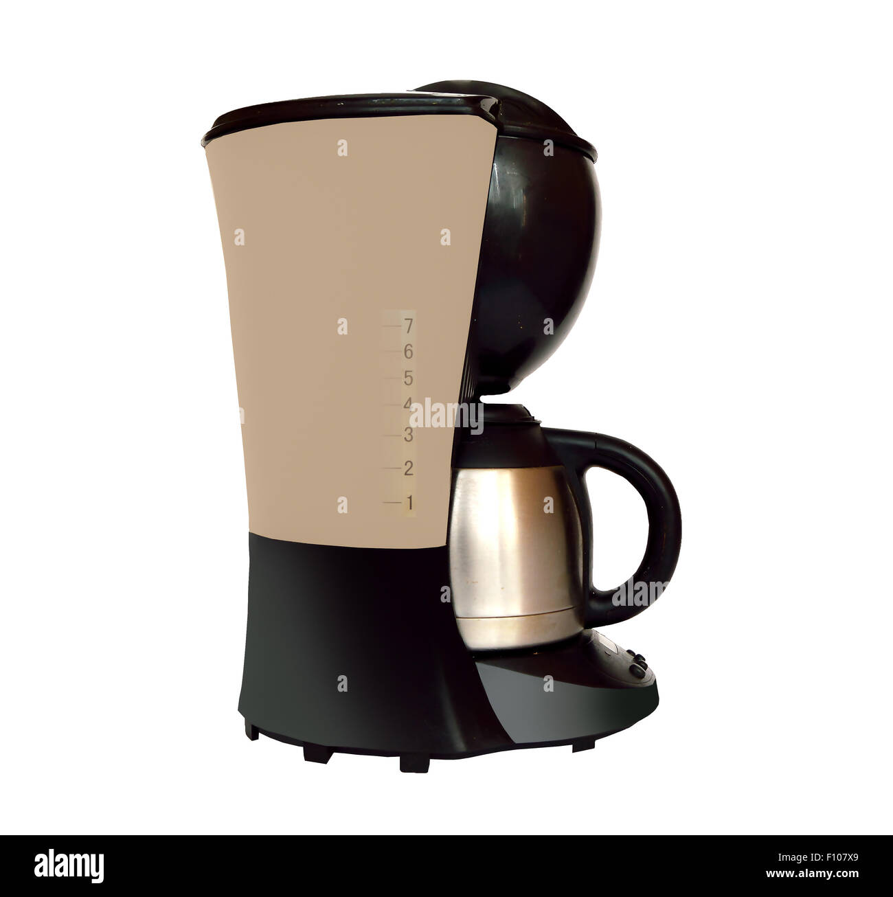 Modern coffee machine Cut Out Stock Images & Pictures - Alamy