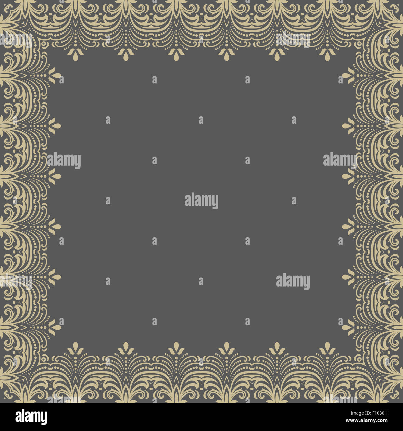 Floral Fine Frame Stock Photo - Alamy