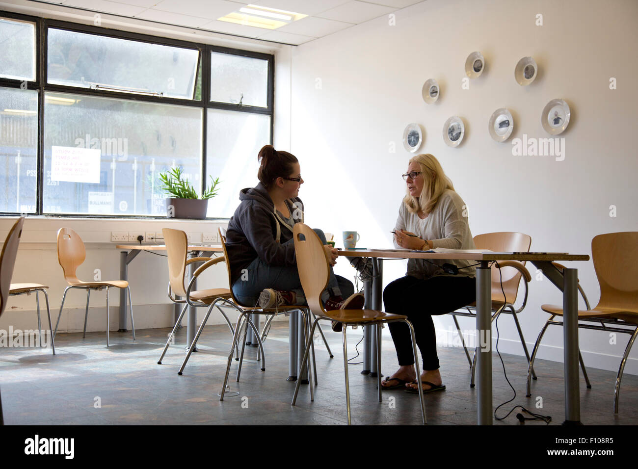 After receiving her a level results hi-res stock photography and images ...
