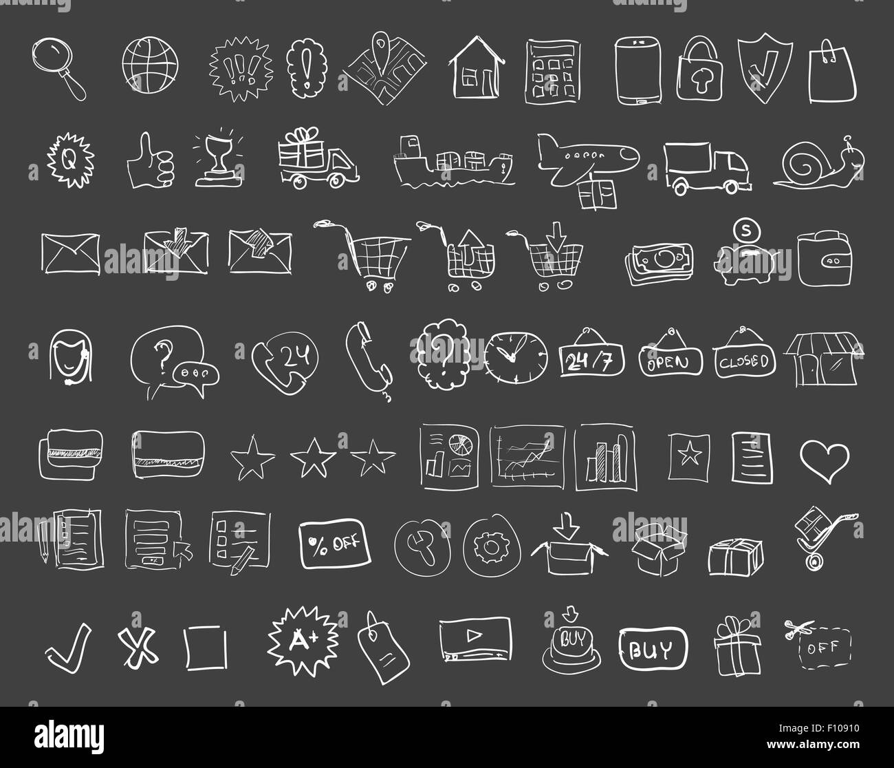 Shopping wish list Black and White Stock Photos & Images - Alamy