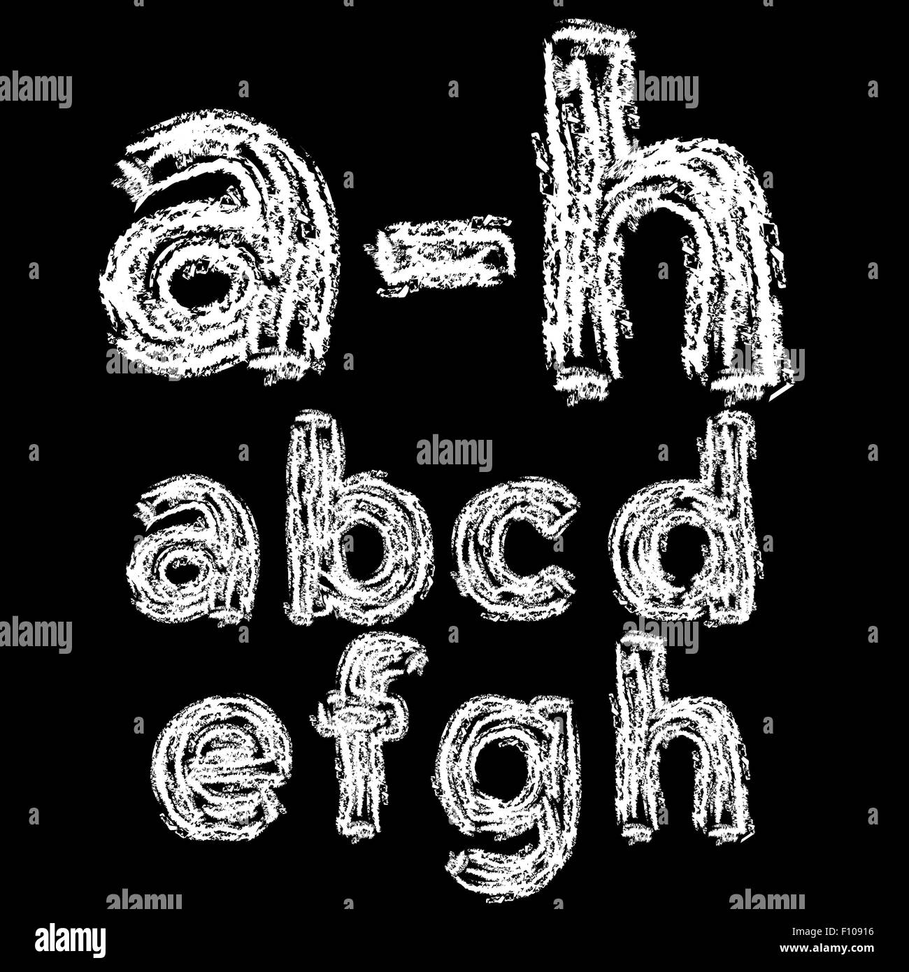 Lower case font hi-res stock photography and images - Alamy