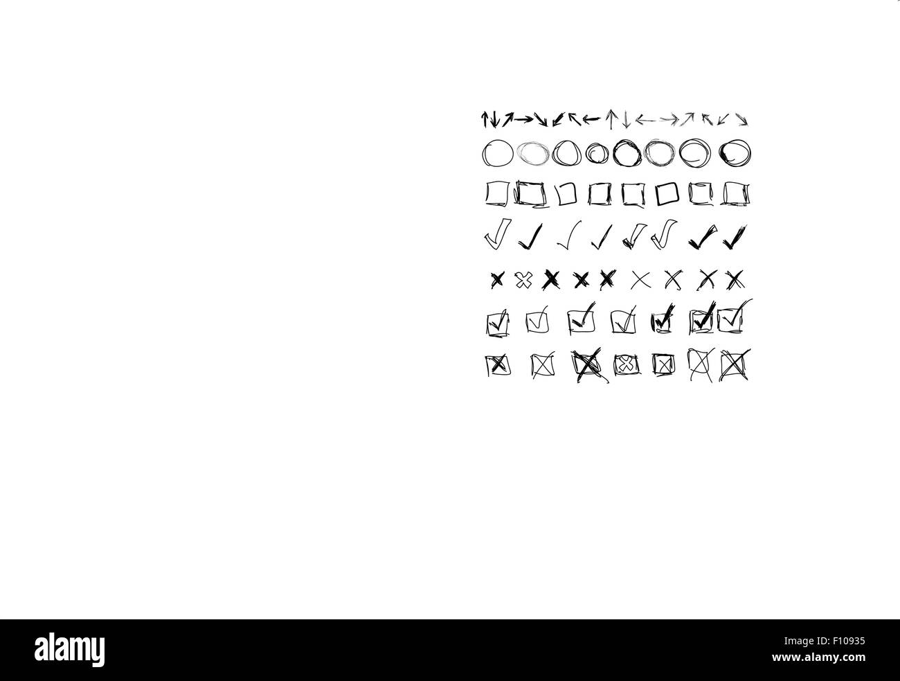 Round highlighter Black and White Stock Photos & Images - Alamy