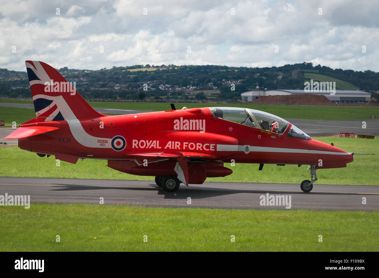 Raf red arrow jet hi-res stock photography and images - Alamy