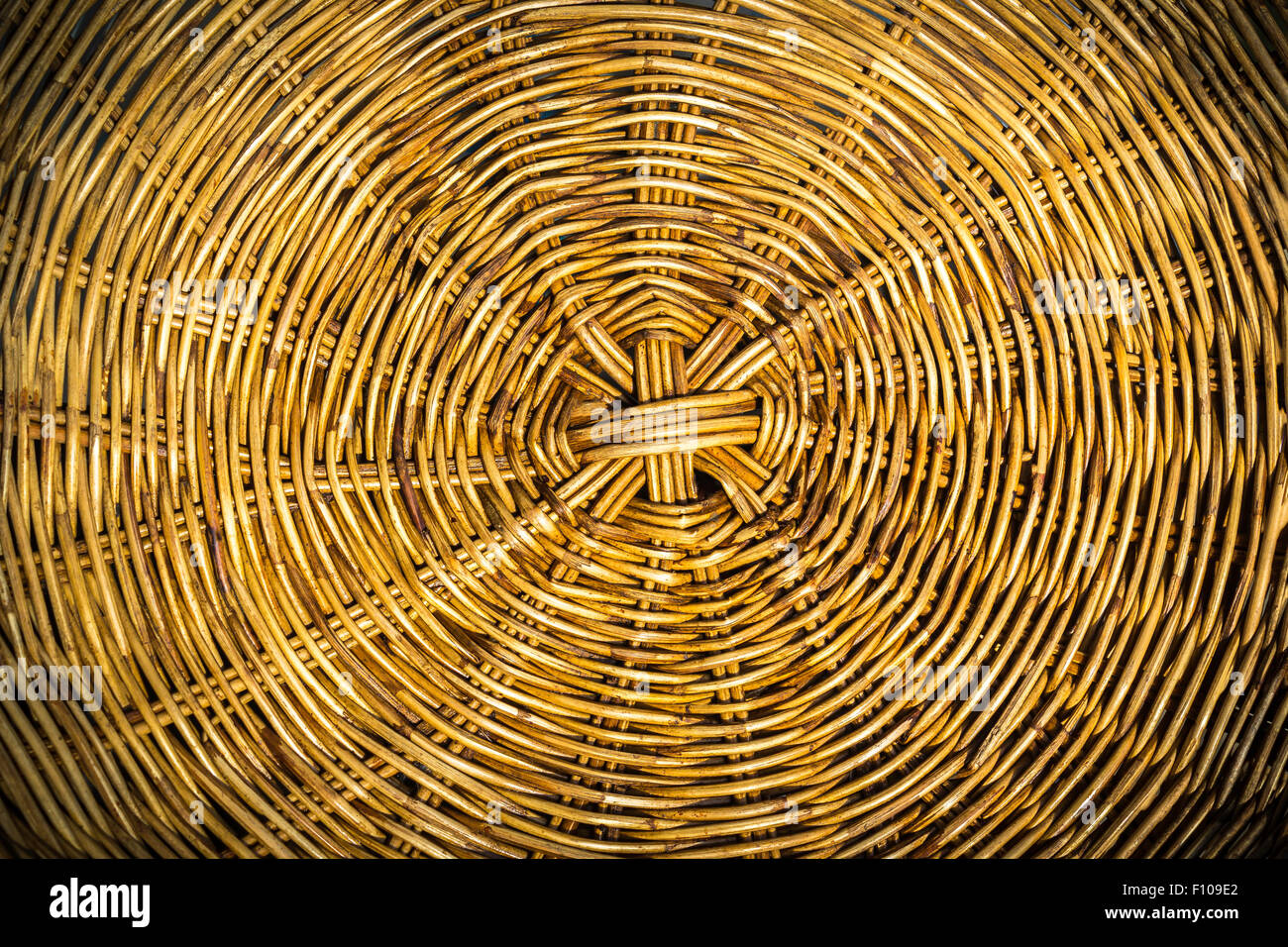 Closeup pattern and texture of wicker basket Stock Photo - Alamy