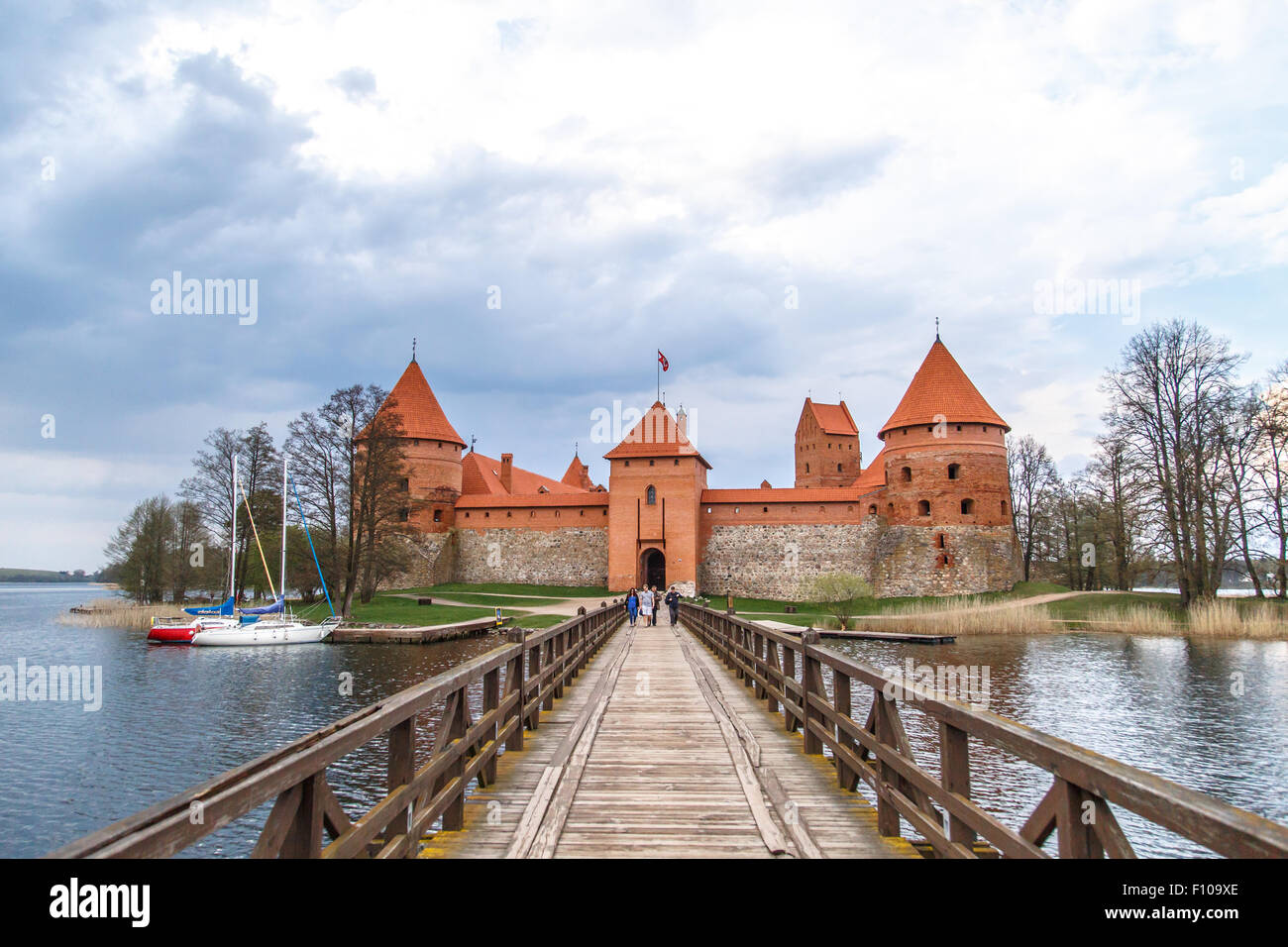 Trakai castle hi-res stock photography and images - Alamy