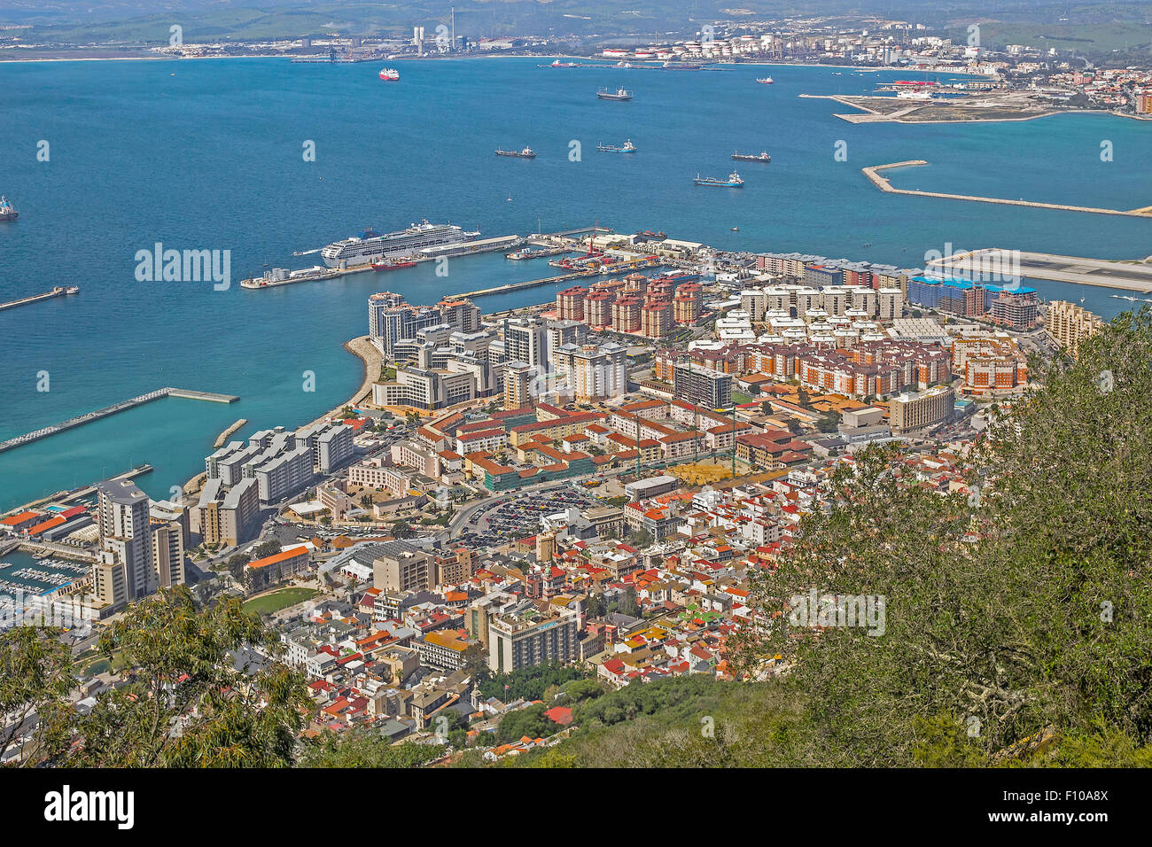 View of rock of gibraltar hi-res stock photography and images - Alamy