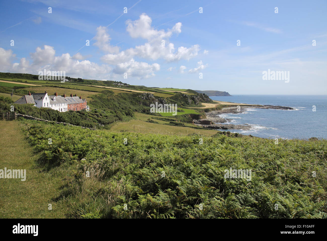 prawle point on the south devon coast Stock Photo - Alamy