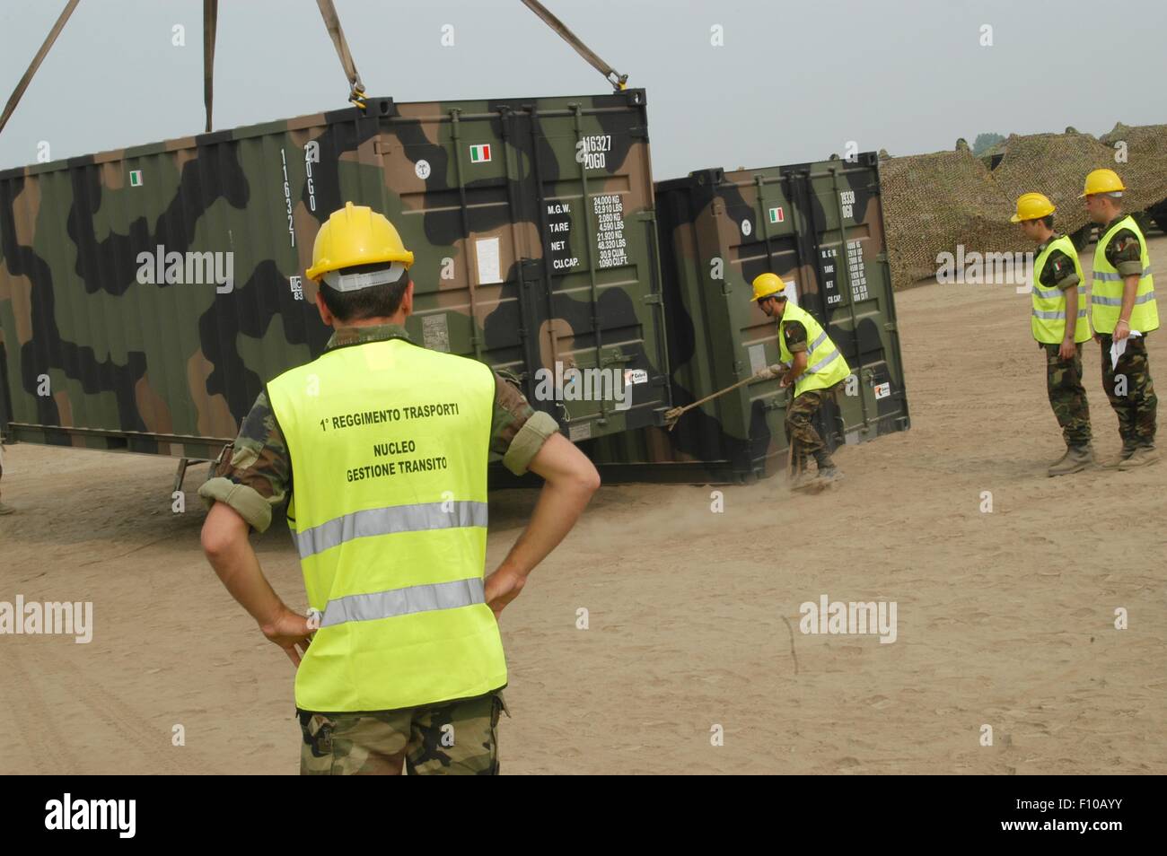 NATO Rapid Reaction Force, Italian contingent of the Support Group ...